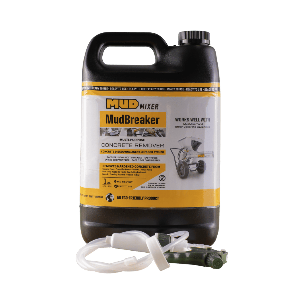 MudBreaker | Biodegradable Concrete Dissolver & Remover – MudMixer